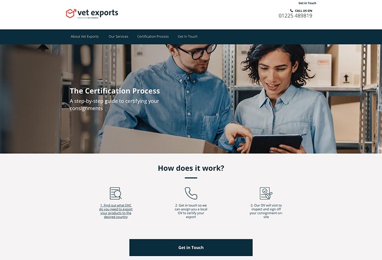 New Export Health Certificate Information Portal Launched
