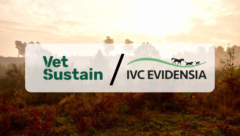 IVC Evidensia partners with Vet Sustain